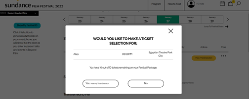 How to Purchase, Transfer and Select Tickets - sundance.org